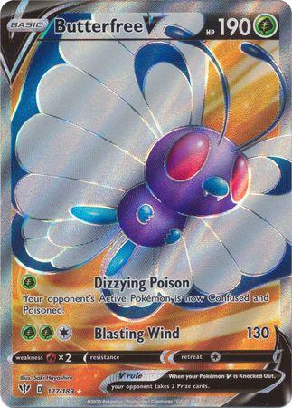 Butterfree V #177 Prices | Pokemon Darkness Ablaze | Pokemon Cards