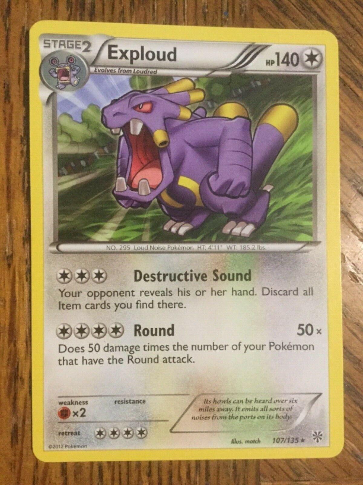 Exploud #107 Prices | Pokemon Plasma Storm | Pokemon Cards