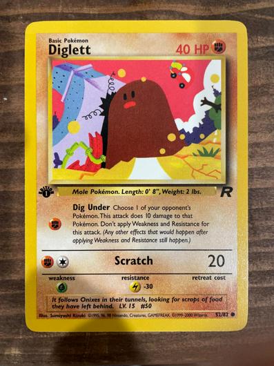 Diglett [1st Edition] | Ungraded | Pokemon Team Rocket