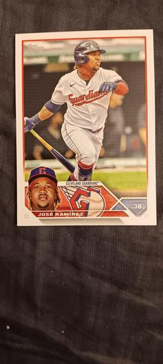 Jose Ramirez [Advanced Stats] | Ungraded | 2023 Topps