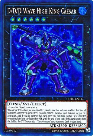 D/D/D Wave High King Caesar COTD-EN042 Prices | YuGiOh Code of the Duelist | YuGiOh Cards