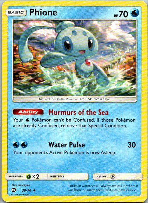 Phione #30 Prices | Pokemon Dragon Majesty | Pokemon Cards
