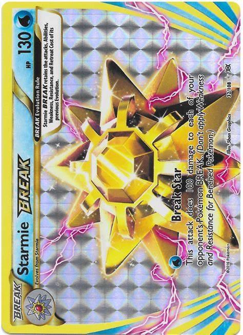 Starmie BREAK #32 Prices | Pokemon Evolutions | Pokemon Cards