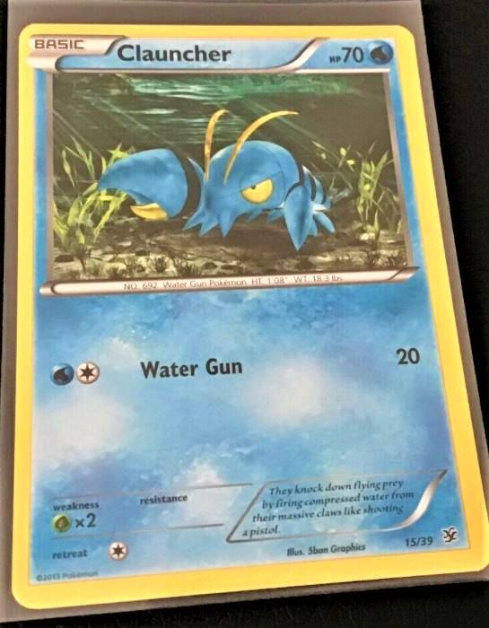 Clauncher #15 Prices | Pokemon Kalos Starter | Pokemon Cards