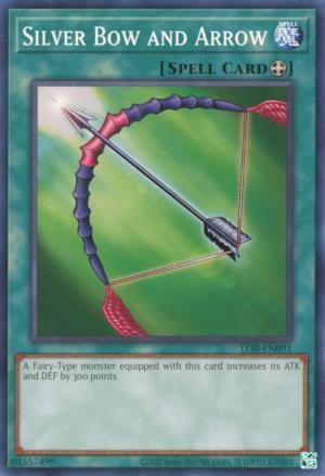 Silver Bow and Arrow LOB-EN091 Prices | YuGiOh Legend of Blue Eyes ...