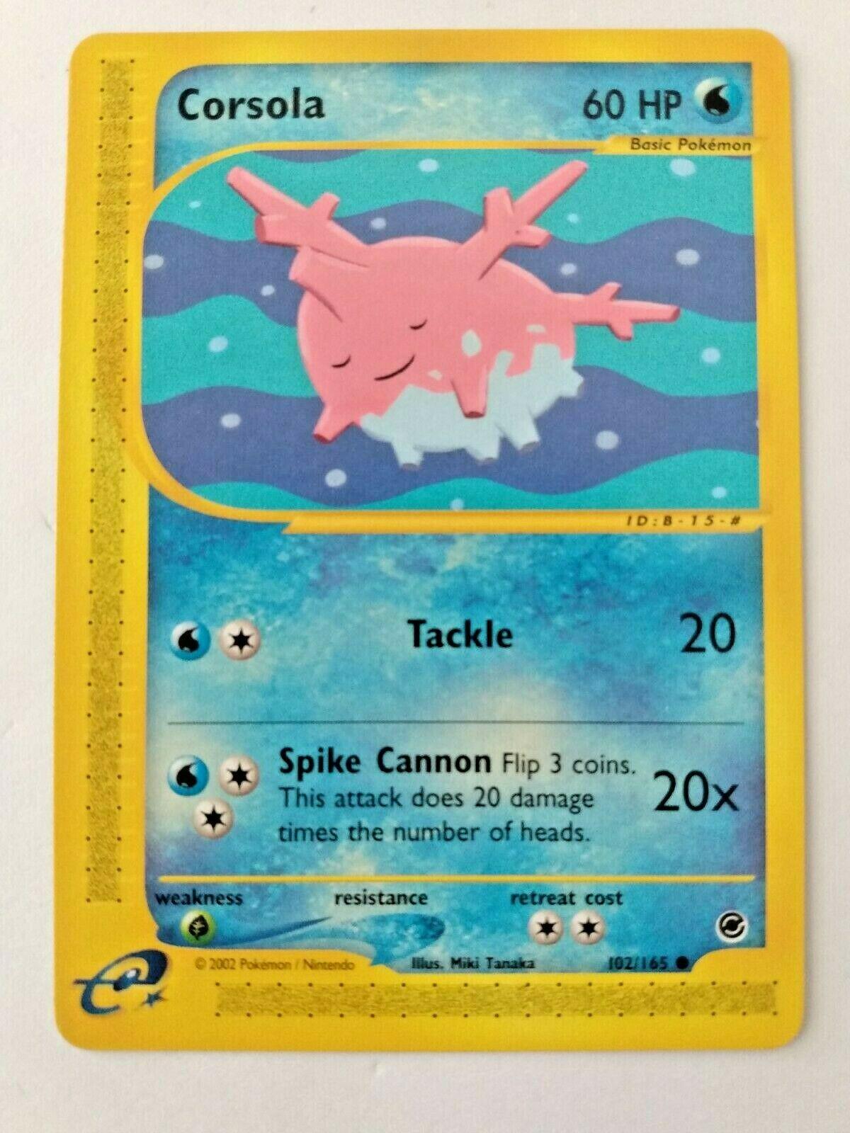 Corsola #102 Prices | Pokemon Expedition | Pokemon Cards