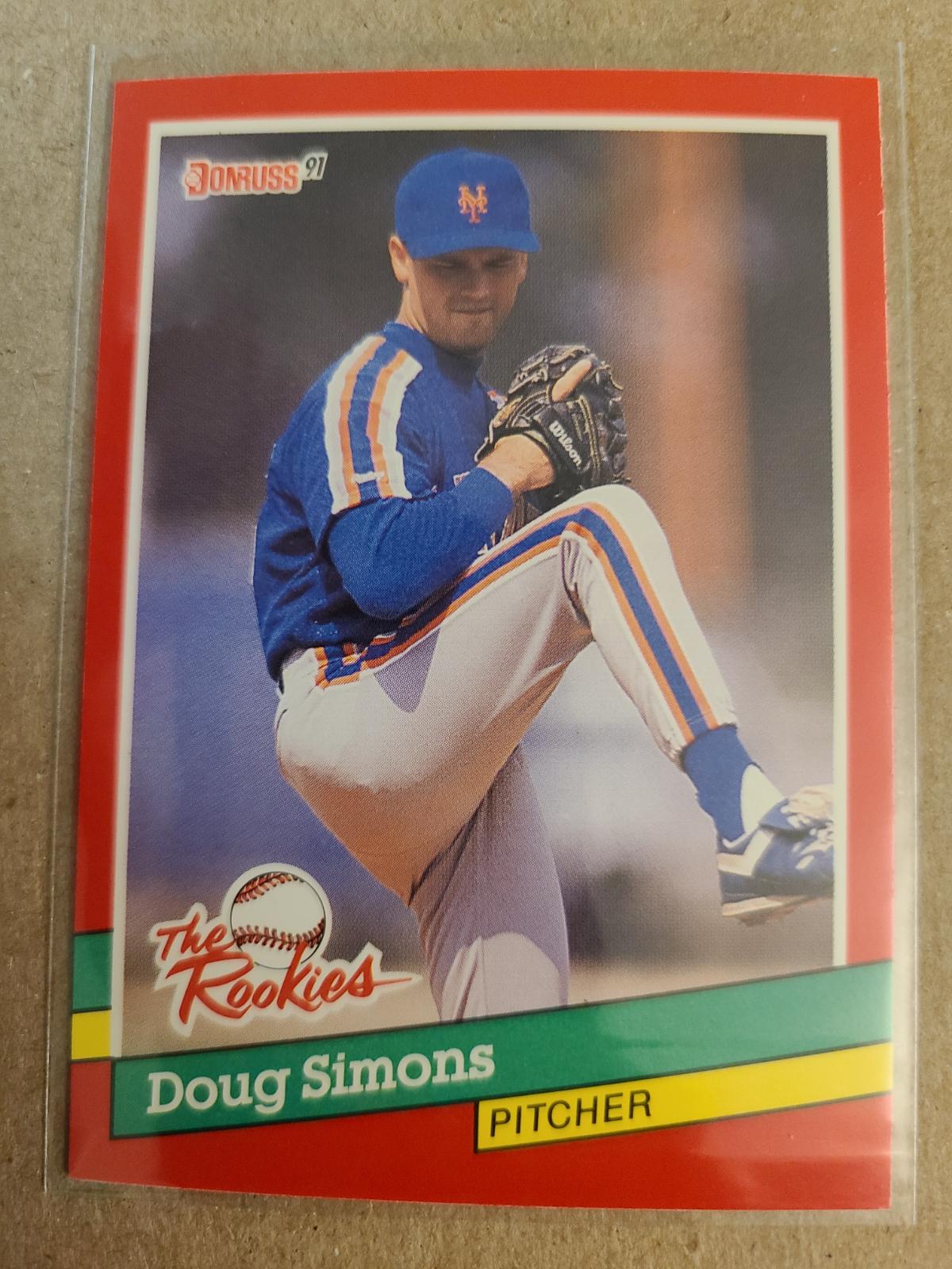 Doug Simons | Ungraded | 1991 Donruss Rookies