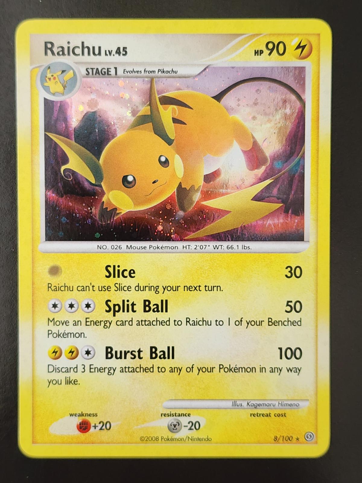 Raichu #8 Prices | Pokemon Stormfront | Pokemon Cards
