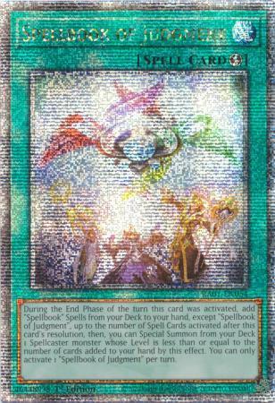 Spellbook of Judgment [Quarter Century Secret Rare] RA01-EN054 Prices ...