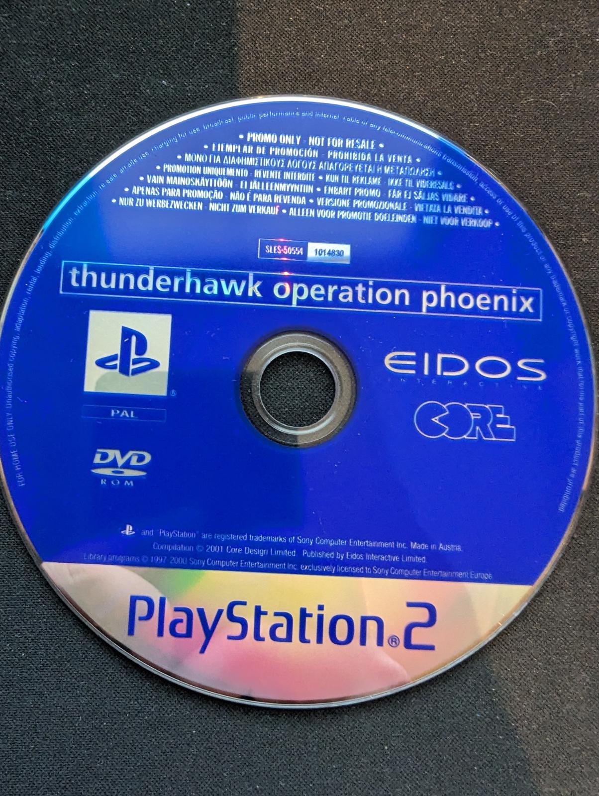 Thunderhawk Operation Phoenix [Promo Not For Resale] Prices PAL ...