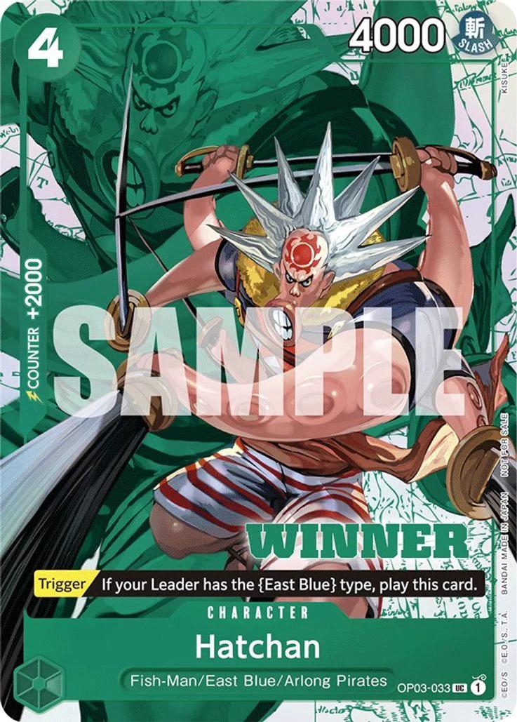 Hatchan [Winner] OP03-033 Prices | One Piece Pillars of Strength | One ...