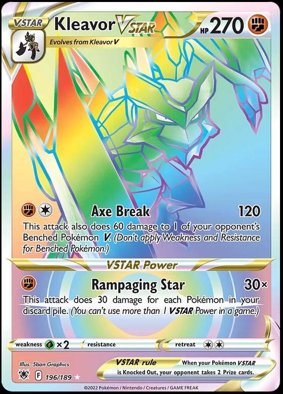 Kleavor VSTAR #196 Prices | Pokemon Astral Radiance | Pokemon Cards