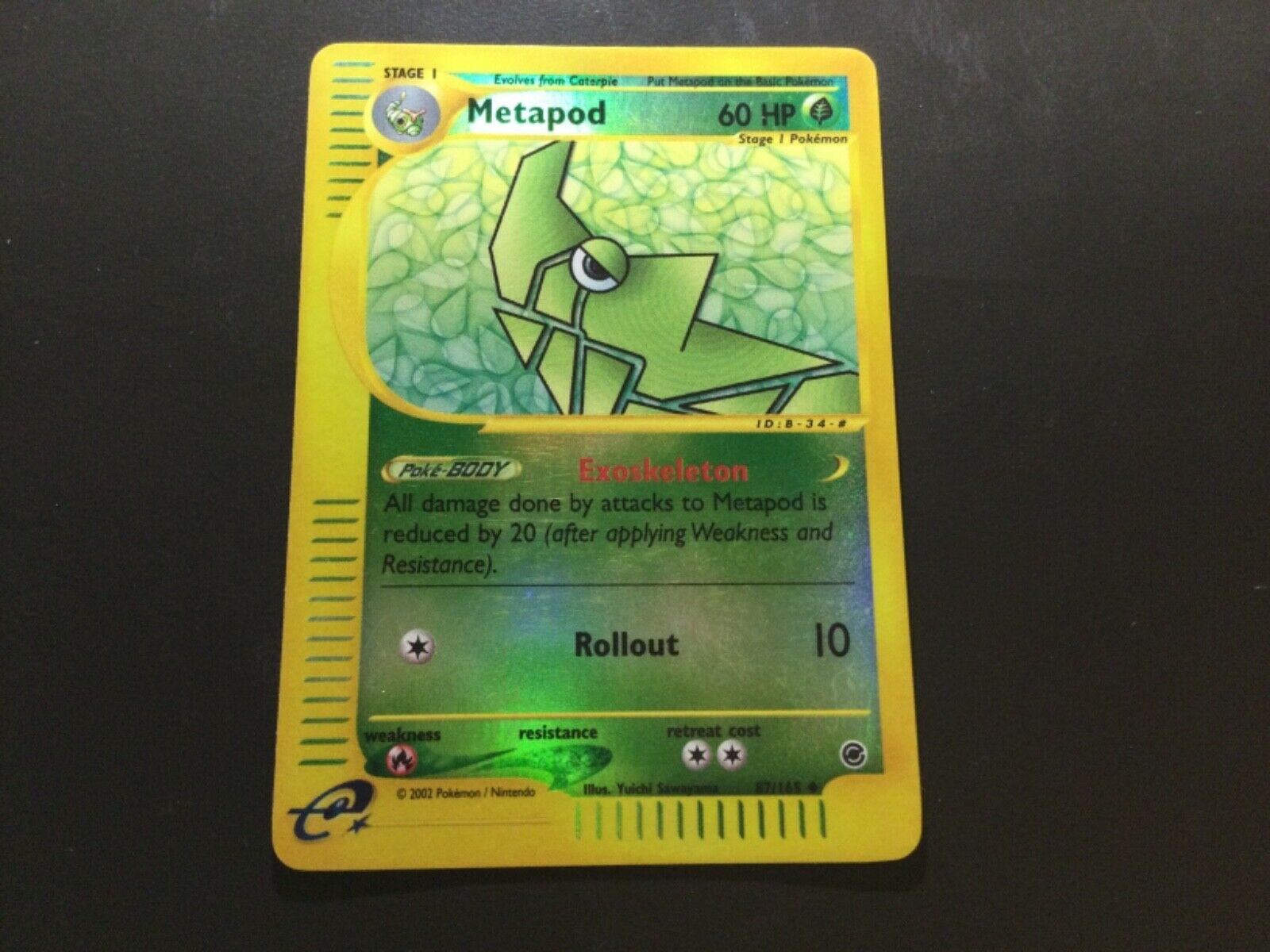 Metapod [Reverse Holo] #87 Prices | Pokemon Expedition | Pokemon Cards