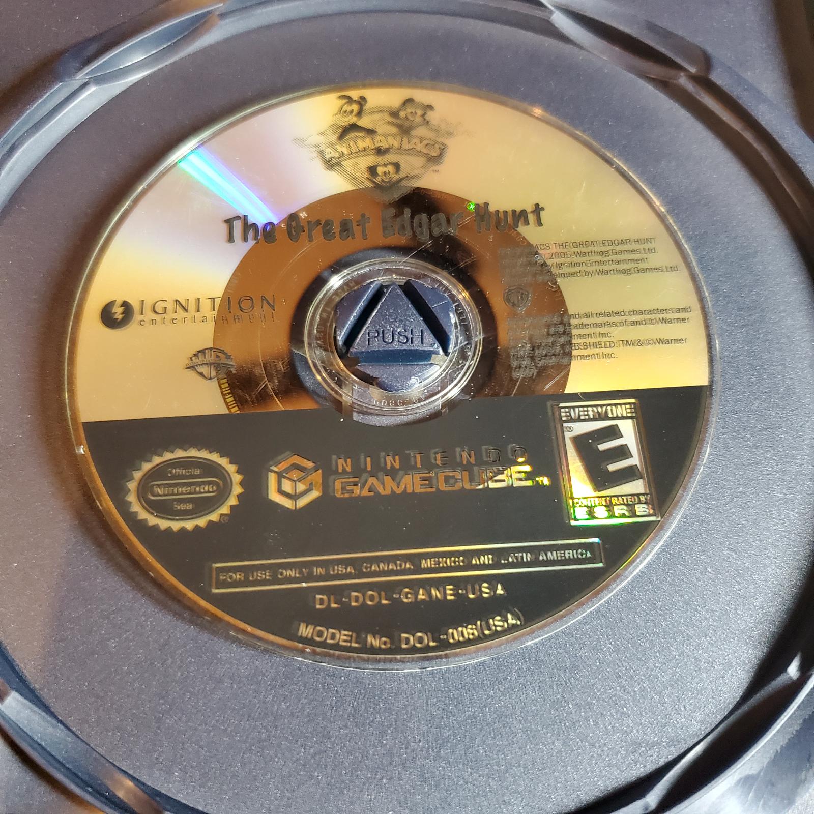 Animaniacs The Great Edgar Hunt | Item only | Gamecube