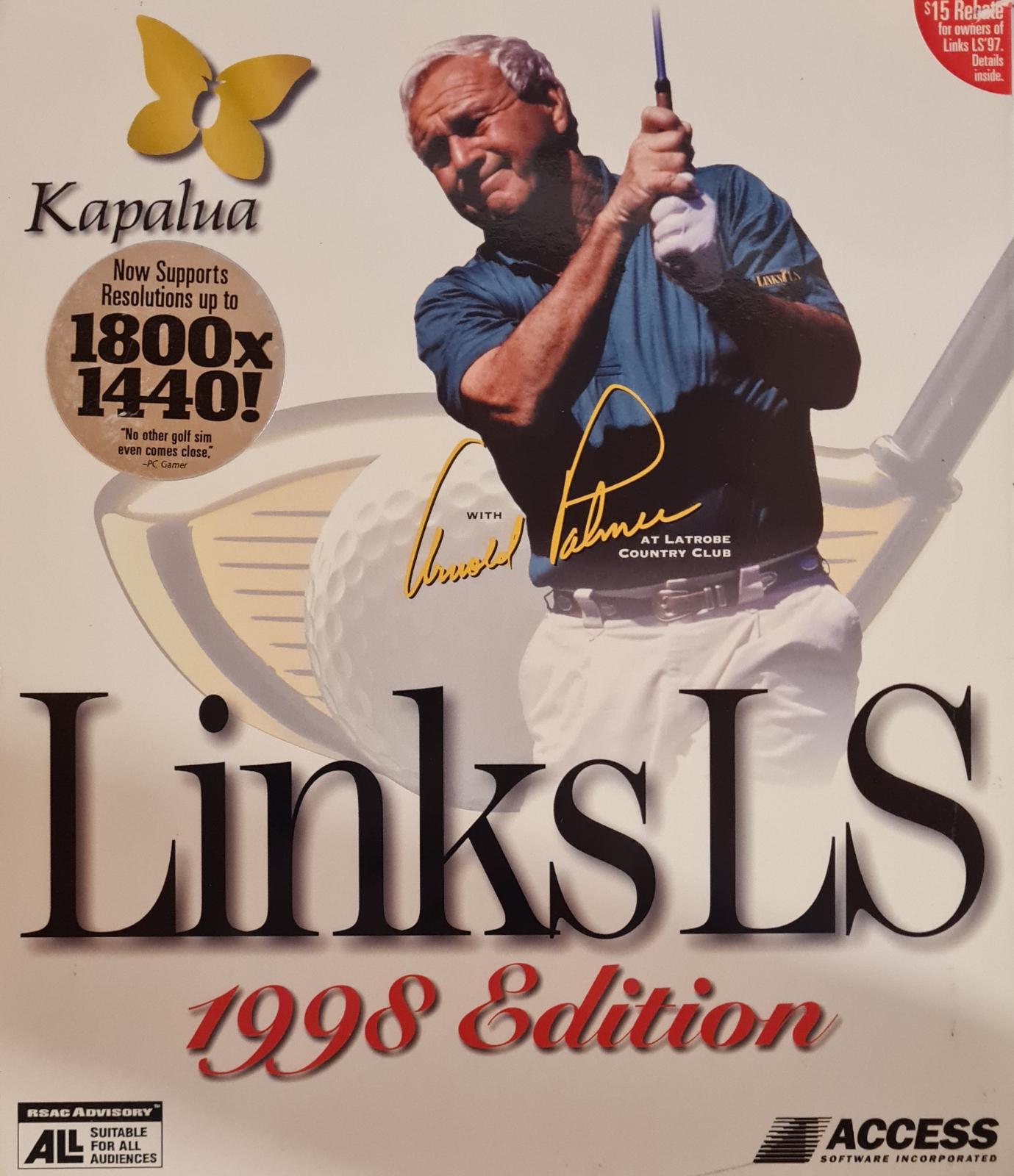 Links LS 1998 Edition Prices PC Games | Compare Loose, CIB & New Prices