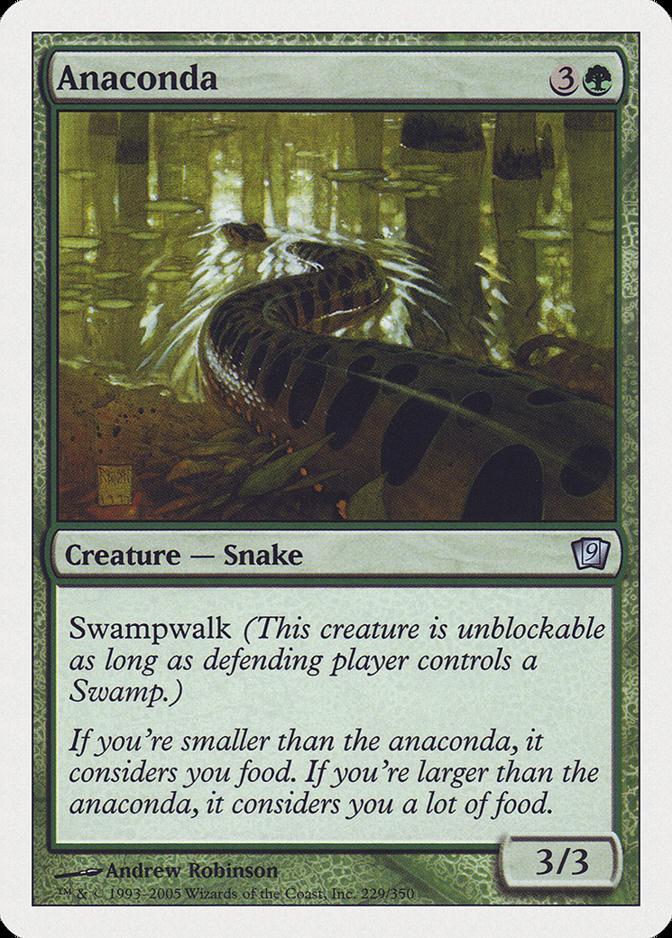 Anaconda Prices | Magic 9th Edition | Magic Cards