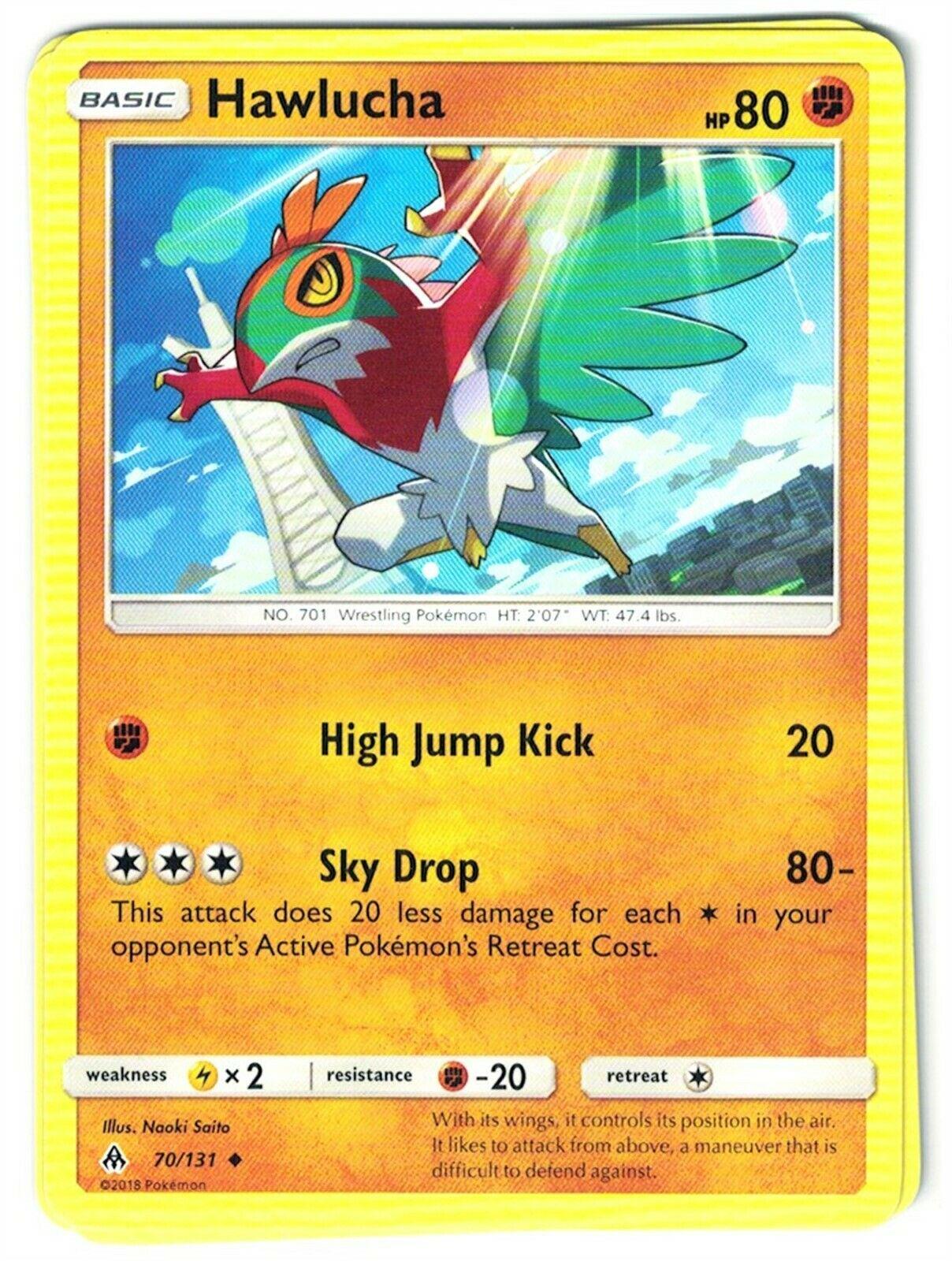 Hawlucha #70 Prices | Pokemon Forbidden Light | Pokemon Cards