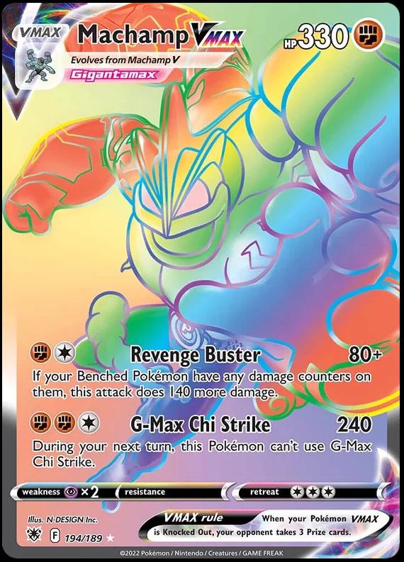 Machamp VMAX #194 Prices | Pokemon Astral Radiance | Pokemon Cards