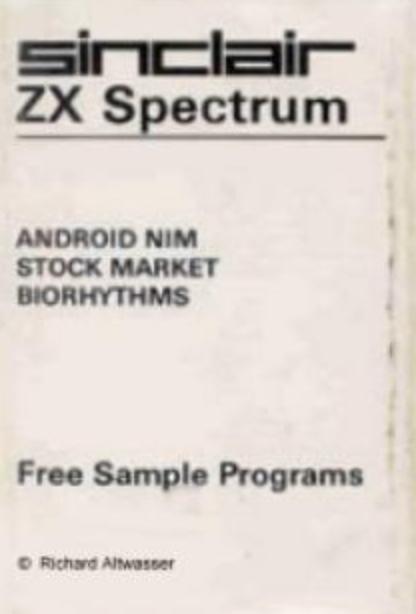 Free Sample Programs Prices ZX Spectrum | Compare Loose, CIB & New Prices