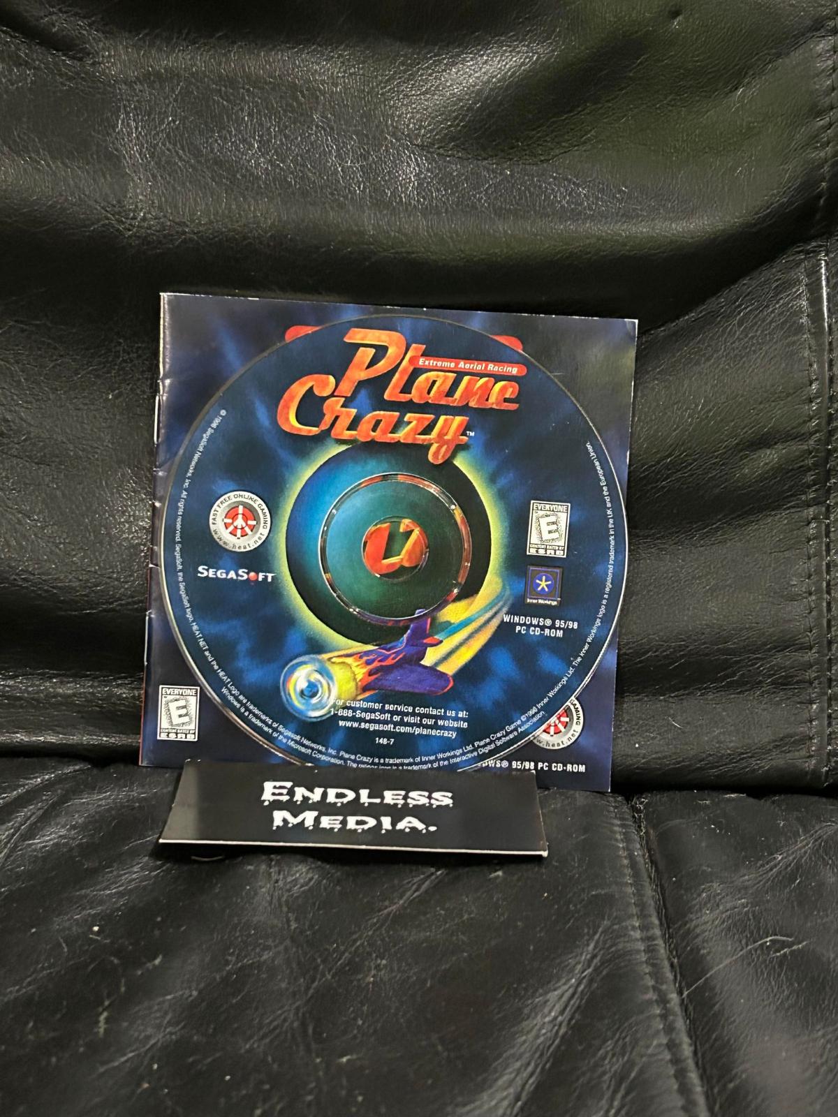 Plane Crazy | Item and Manual only | PC Games