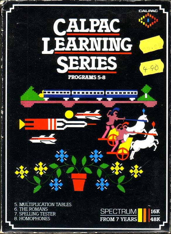 Calpac Learning Series Programs 5-8 Prices ZX Spectrum | Compare Loose ...