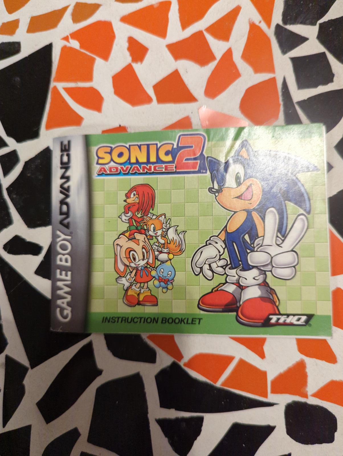Sonic Advance 2 | Manual only | GameBoy Advance