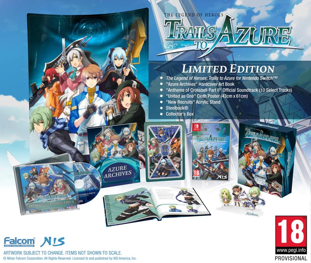The Legend of Heroes: Trails to Azure [Limited Edition] Prices PAL ...
