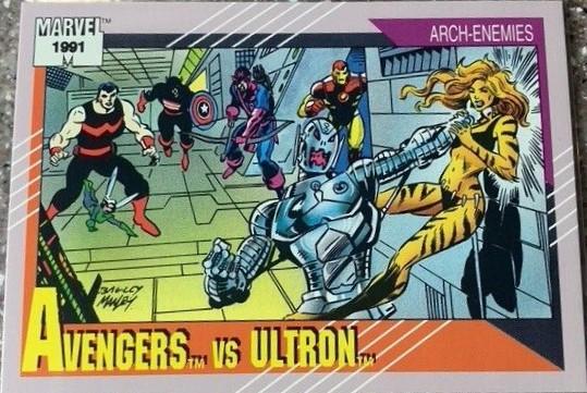 Avengers vs. Ultron #114 Prices | Marvel 1991 Universe | Marvel Cards