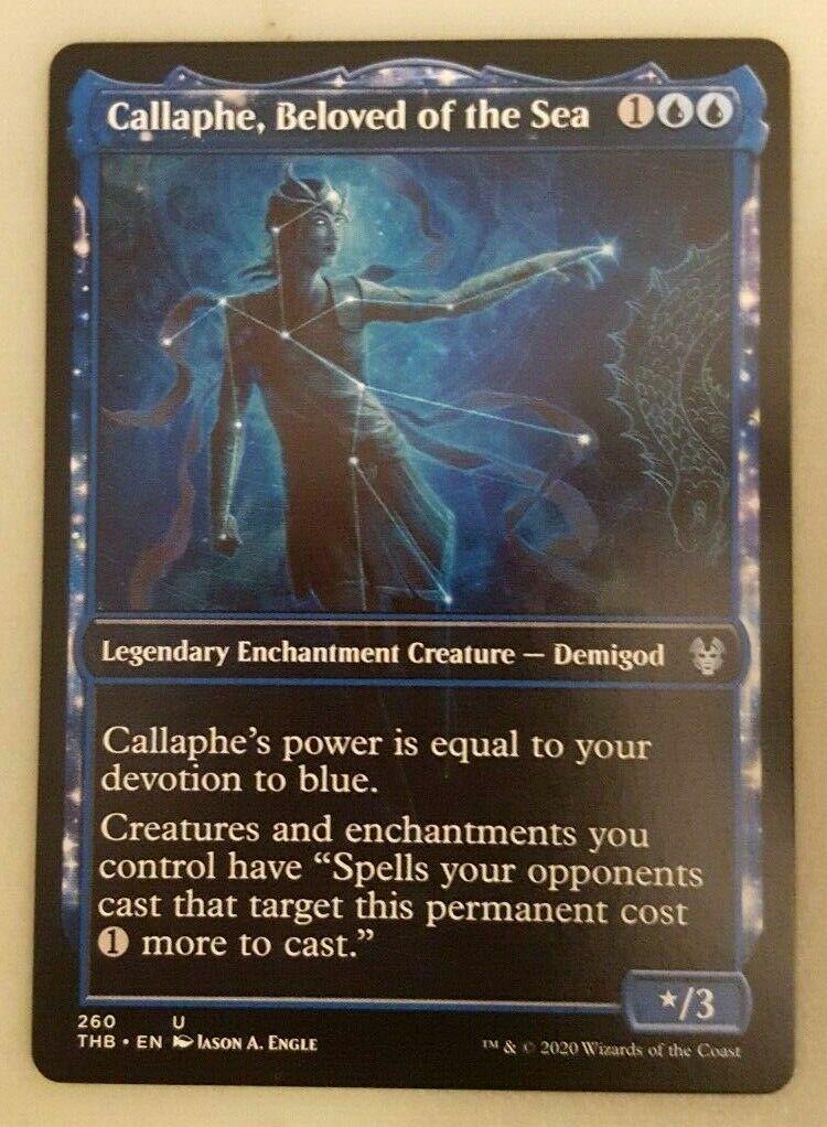 Callaphe, Beloved of the Sea [Showcase] Prices | Magic Theros Beyond Death | Magic Cards