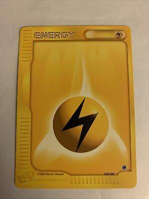 Lightning Energy #163 Prices | Pokemon Expedition | Pokemon Cards