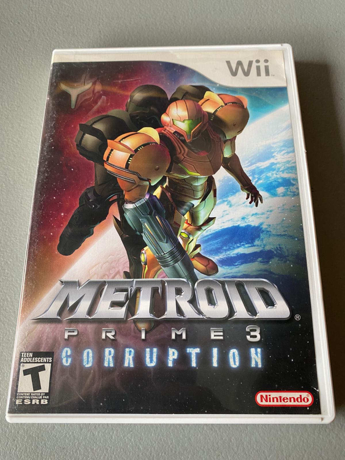 Metroid Prime 3 Corruption | Item and Box only | Wii