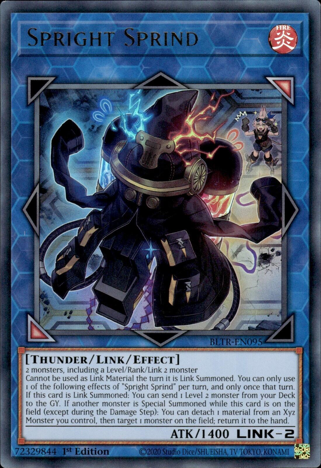Spright Sprind BLTR-EN095 Prices | YuGiOh Battles of Legend: Terminal ...
