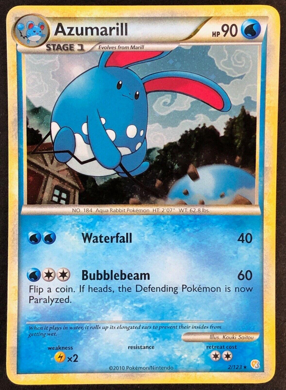 Azumarill #2 Prices | Pokemon HeartGold & SoulSilver | Pokemon Cards