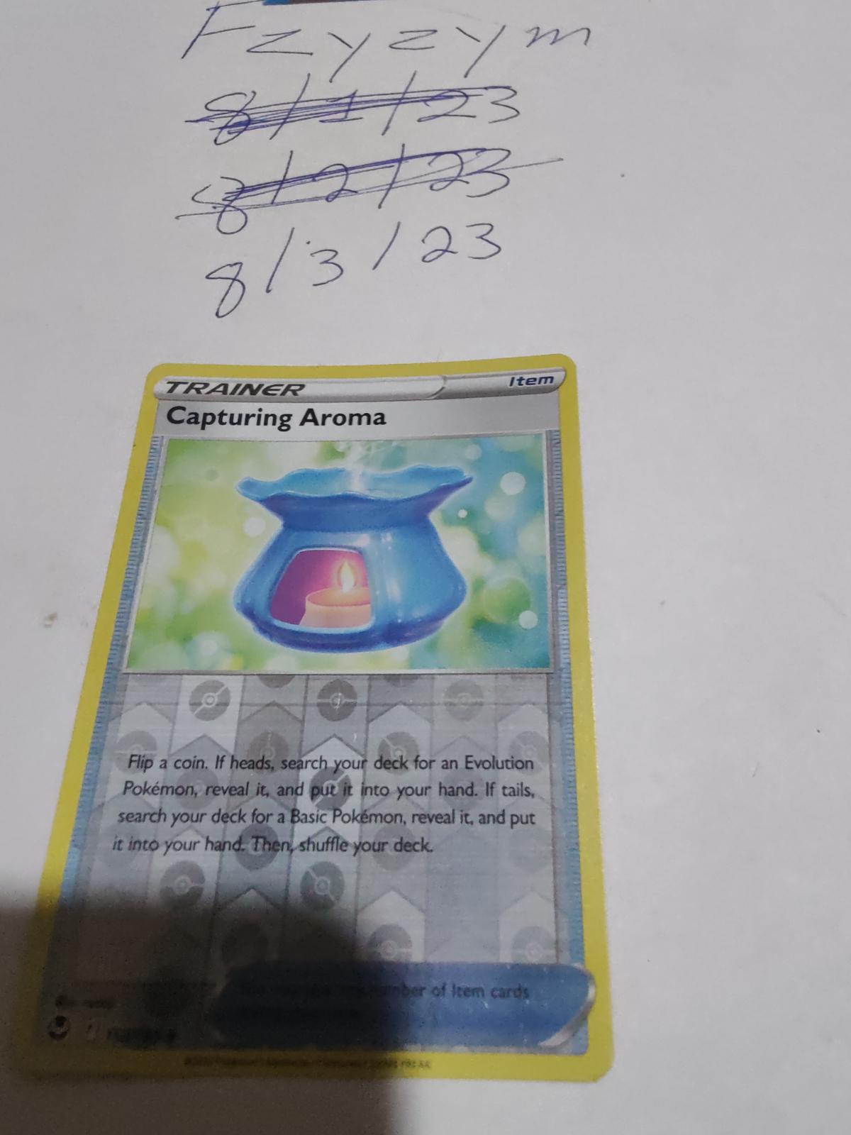 Capturing Aroma [Reverse Holo] | Ungraded | Pokemon Silver Tempest