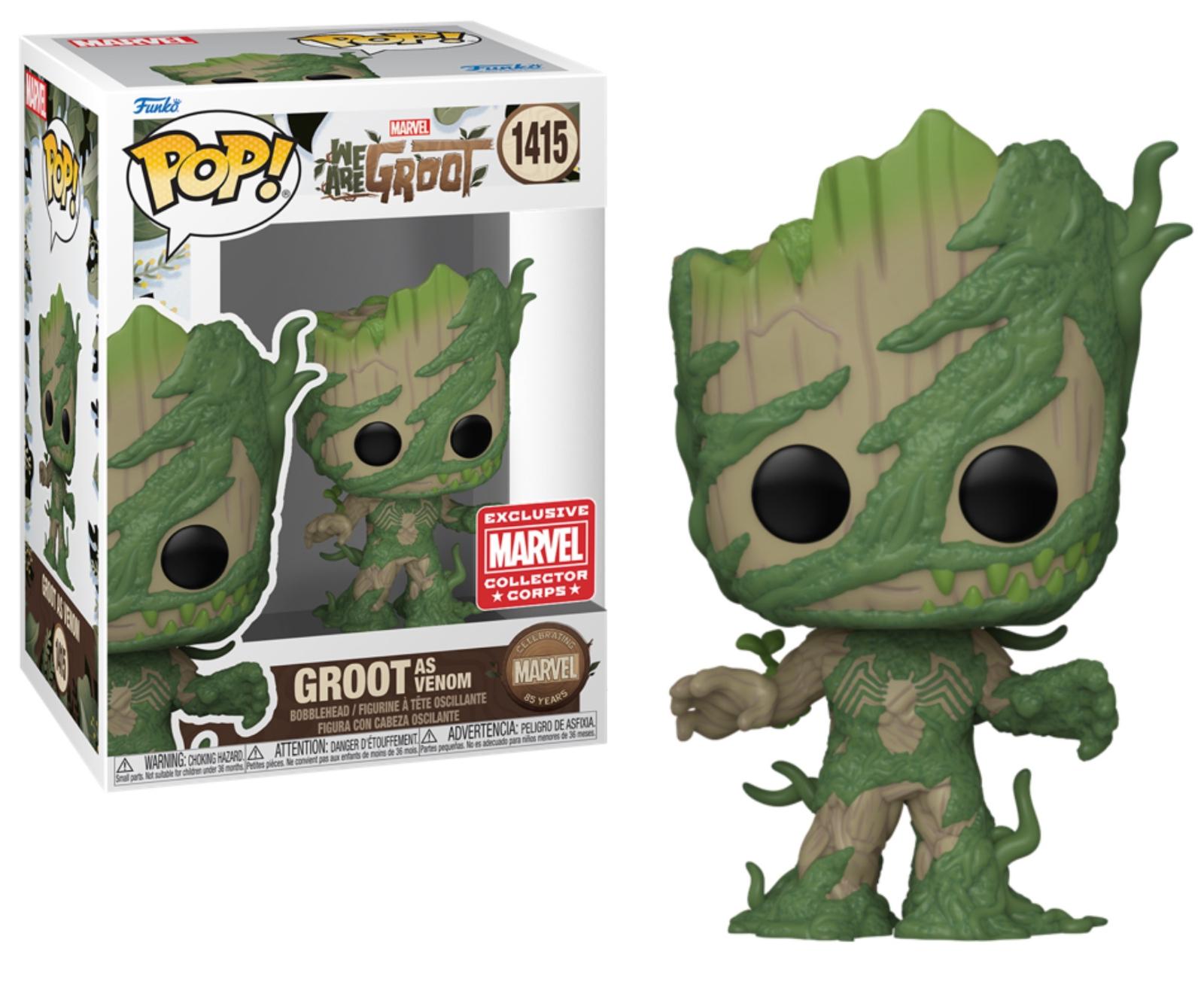 Groot As Venom #1415 Prices | Funko POP Marvel | New & Loose Values