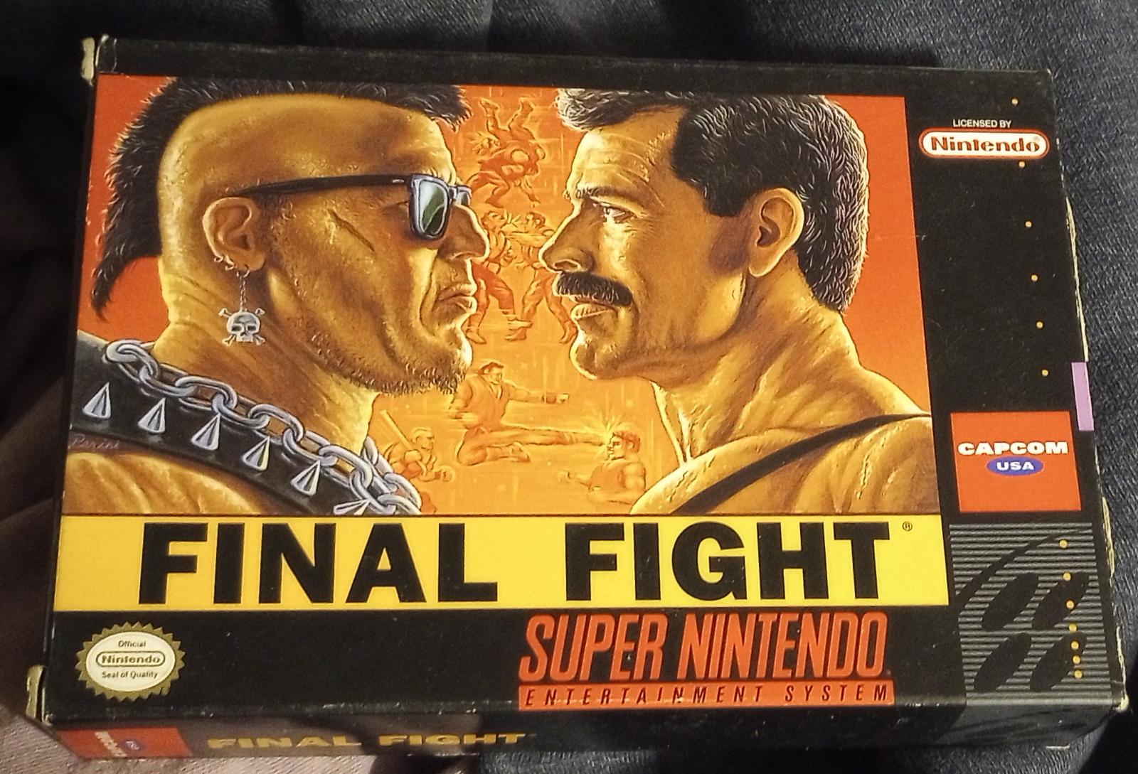 Final Fight | Item, Box, and Manual | Super Nintendo