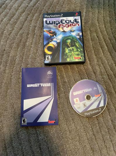 Wipeout Fusion | Item, Box, and Manual | Playstation 2