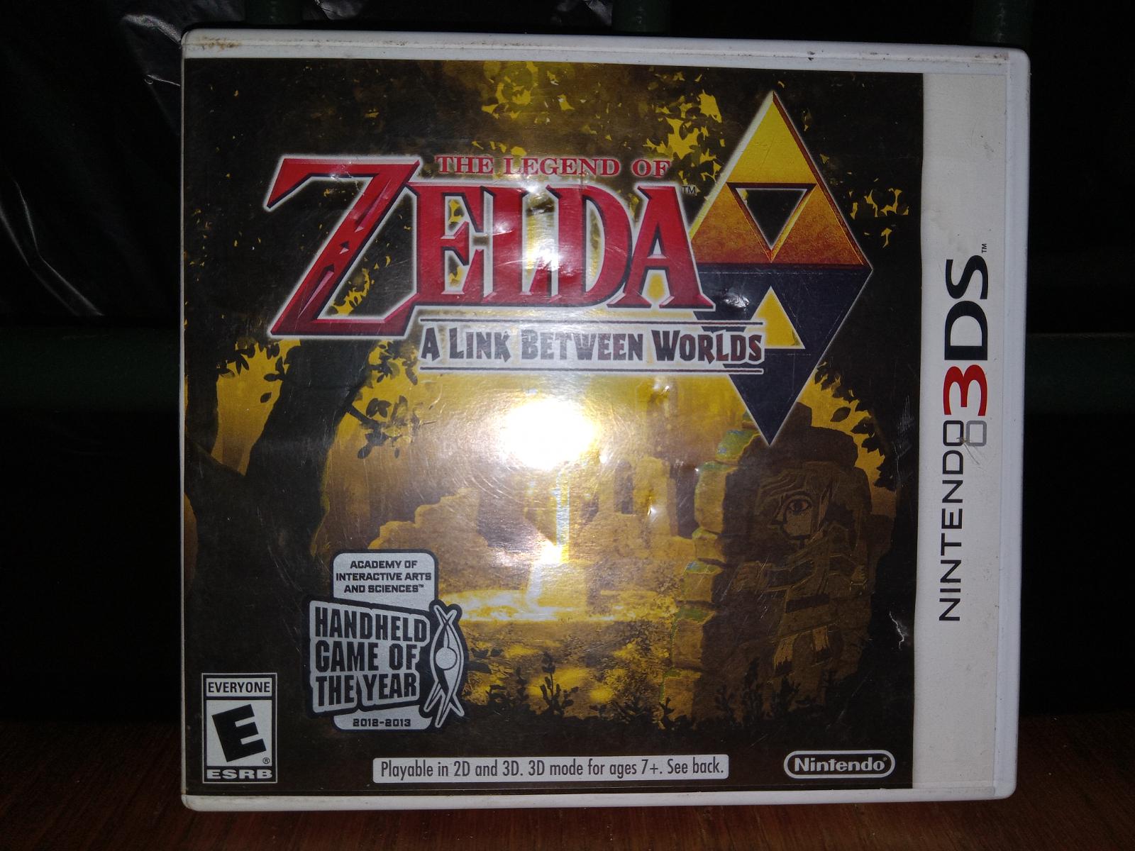 Zelda A Link Between Worlds | Box and Manual only | Nintendo 3DS