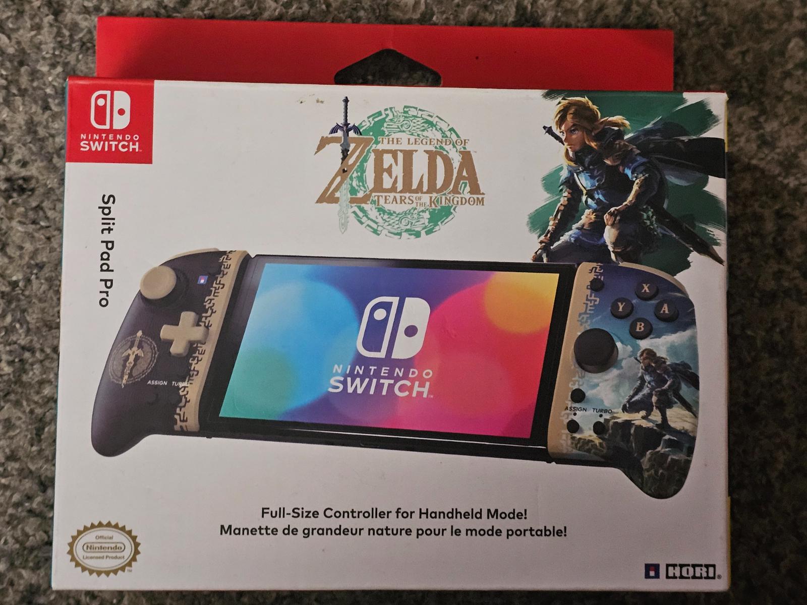 Hori Split Pad Pro [Zelda Tears Of The Kingdom] Prices Nintendo Switch | Compare Loose, CIB ...
