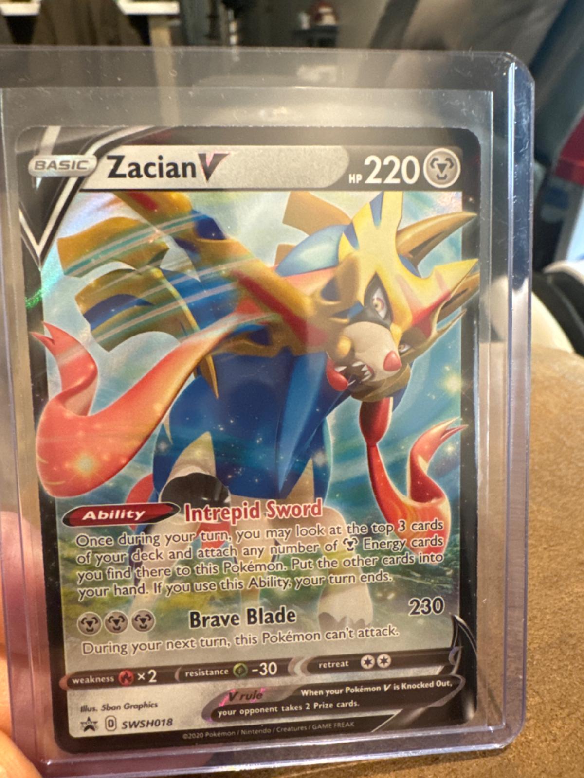 Zacian V | Ungraded | Pokemon Promo