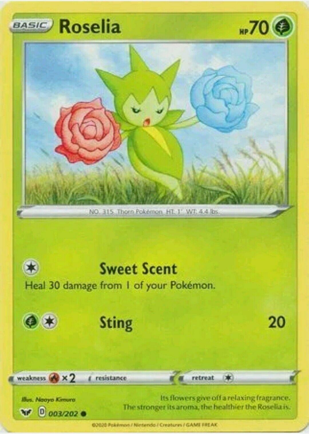 Roselia #3 Prices | Pokemon Sword & Shield | Pokemon Cards