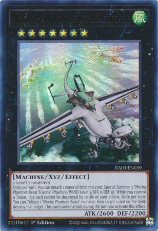 Mecha Phantom Beast Dracossack [Ultra Rare] RA03-EN039 Prices | YuGiOh ...