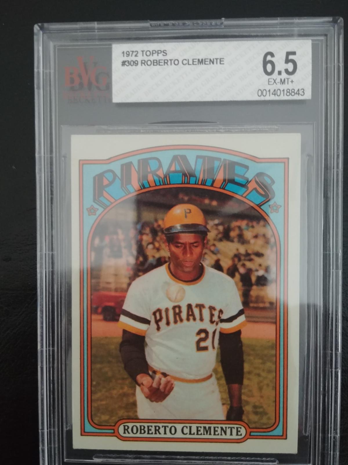 Roberto Clemente | Graded 6 | 1972 Topps