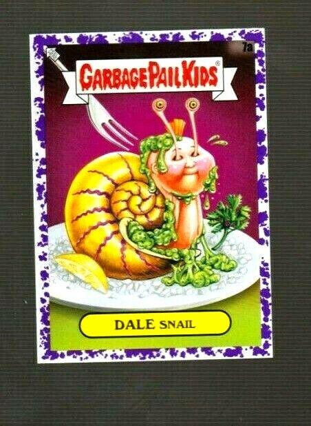 DALE Snail [Purple] #7a Prices | Garbage Pail Kids 35th Anniversary ...