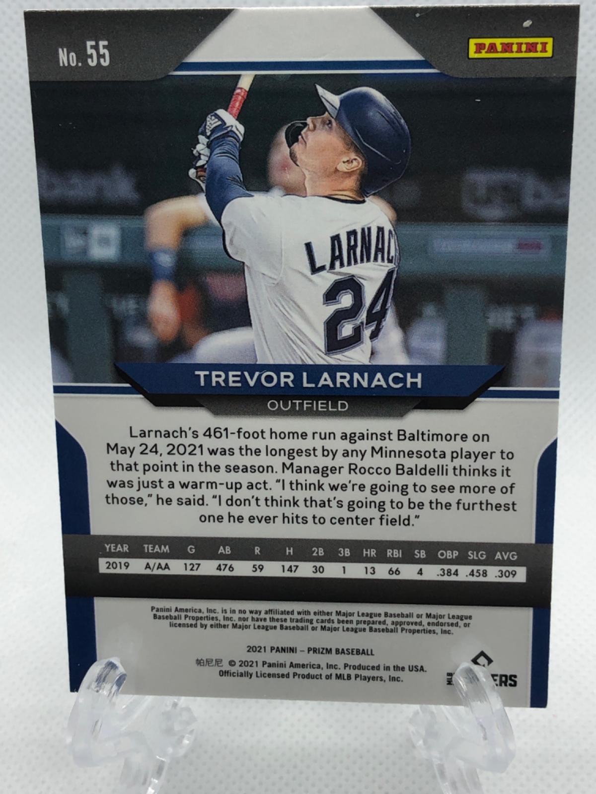 Trevor Larnach #55 Prices [Rookie] | 2021 Panini Prizm | Baseball Cards