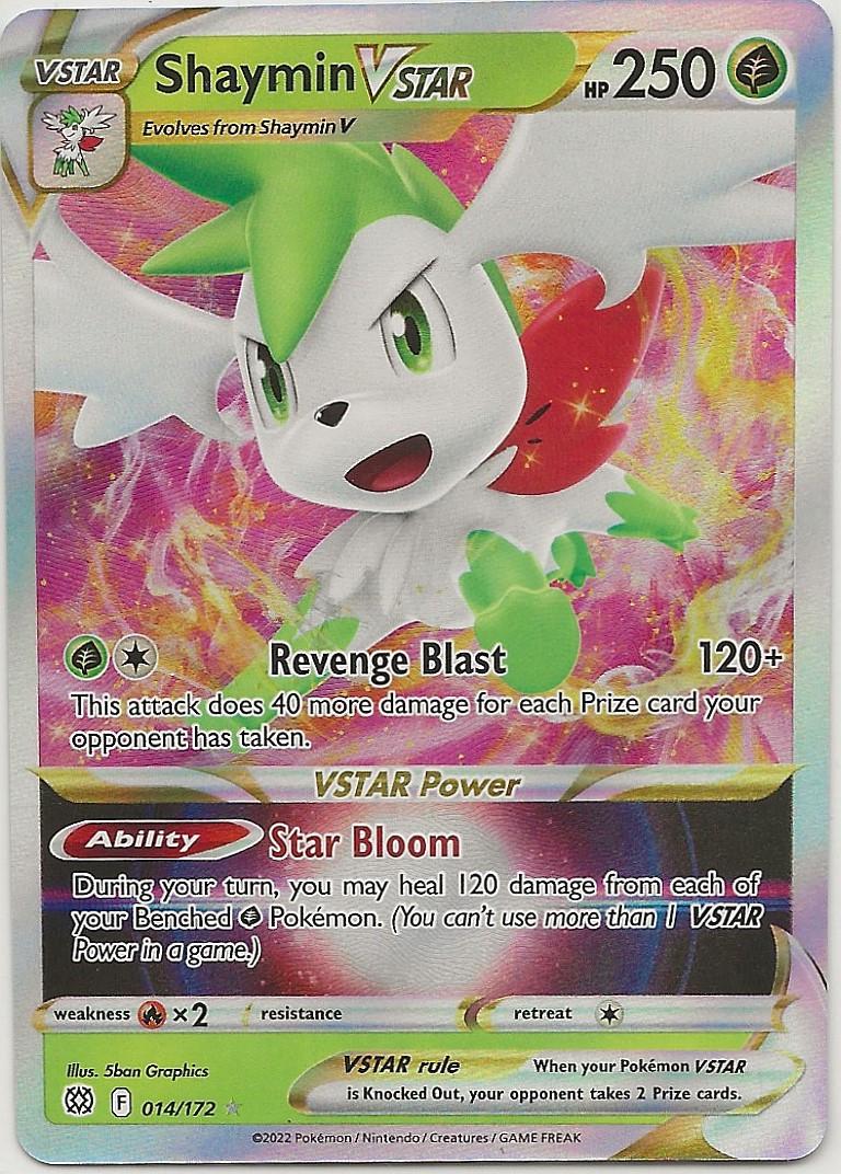 Shaymin VSTAR | Ungraded | Pokemon Brilliant Stars