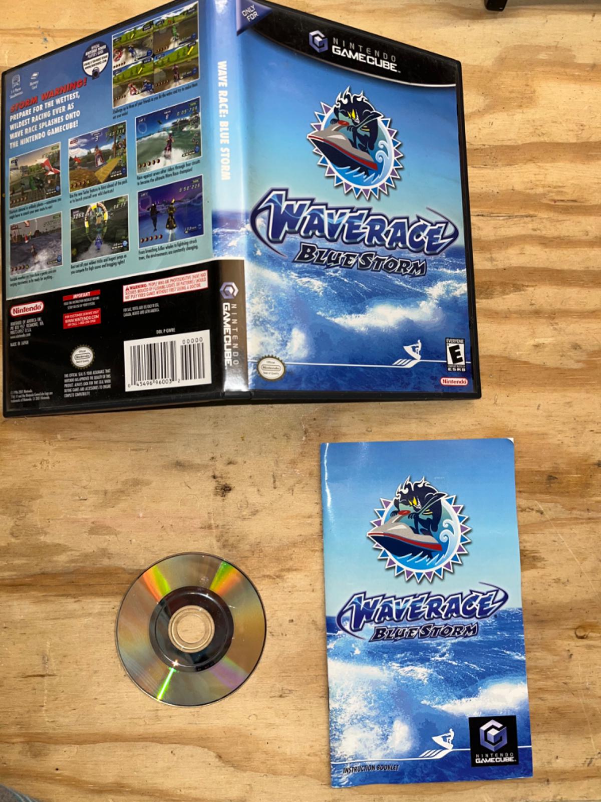 Wave Race Blue Storm | Item, Box, and Manual | Gamecube