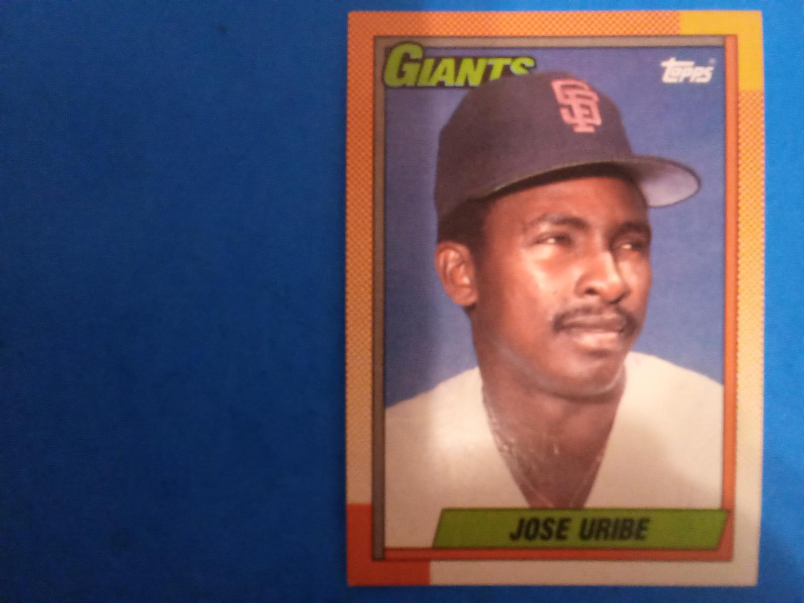 Jose Uribe | Ungraded | 1990 Topps