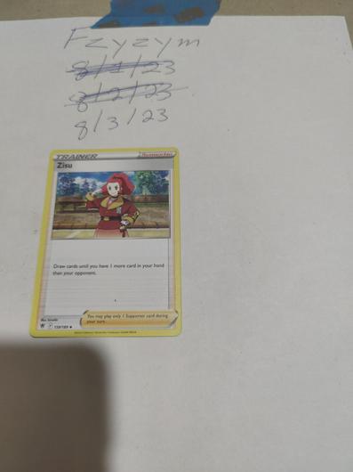 Zisu | Ungraded | Pokemon Astral Radiance