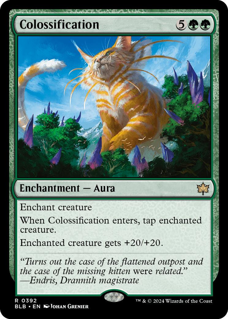 Colossification #392 Prices | Magic Bloomburrow | Magic Cards